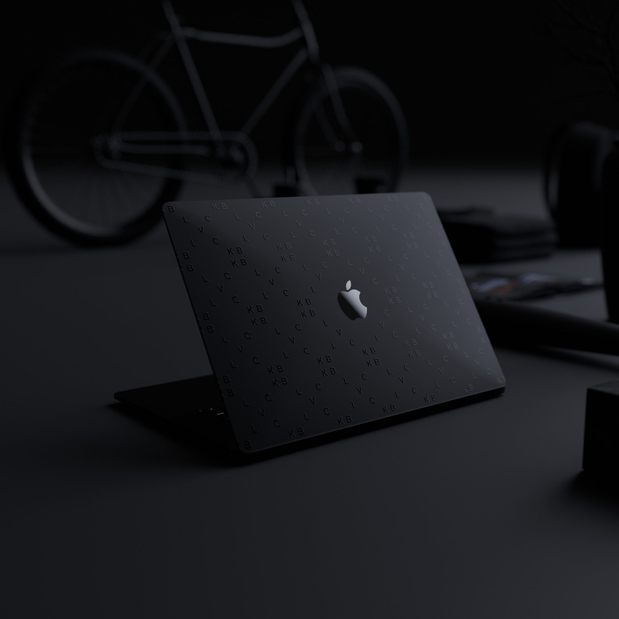 Black MacBook Skin | Blvck Paris