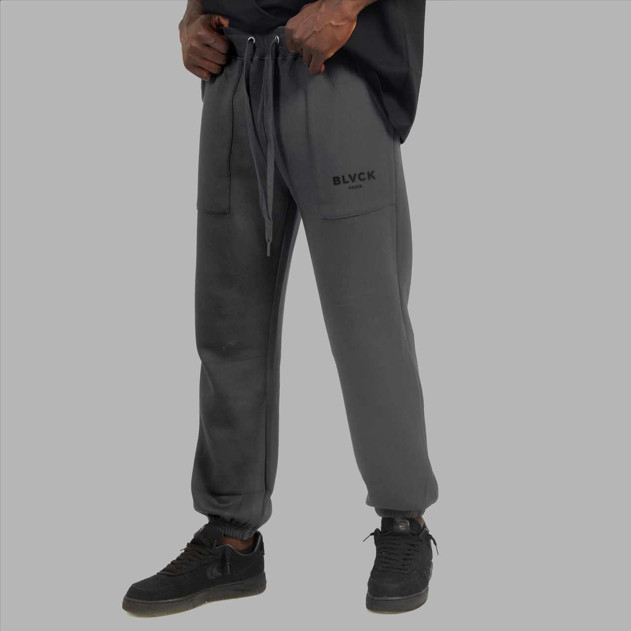 Blvck Paris | Cotton Sweatpants Available in Black, White, Grey, Beige, Blue, Brown
