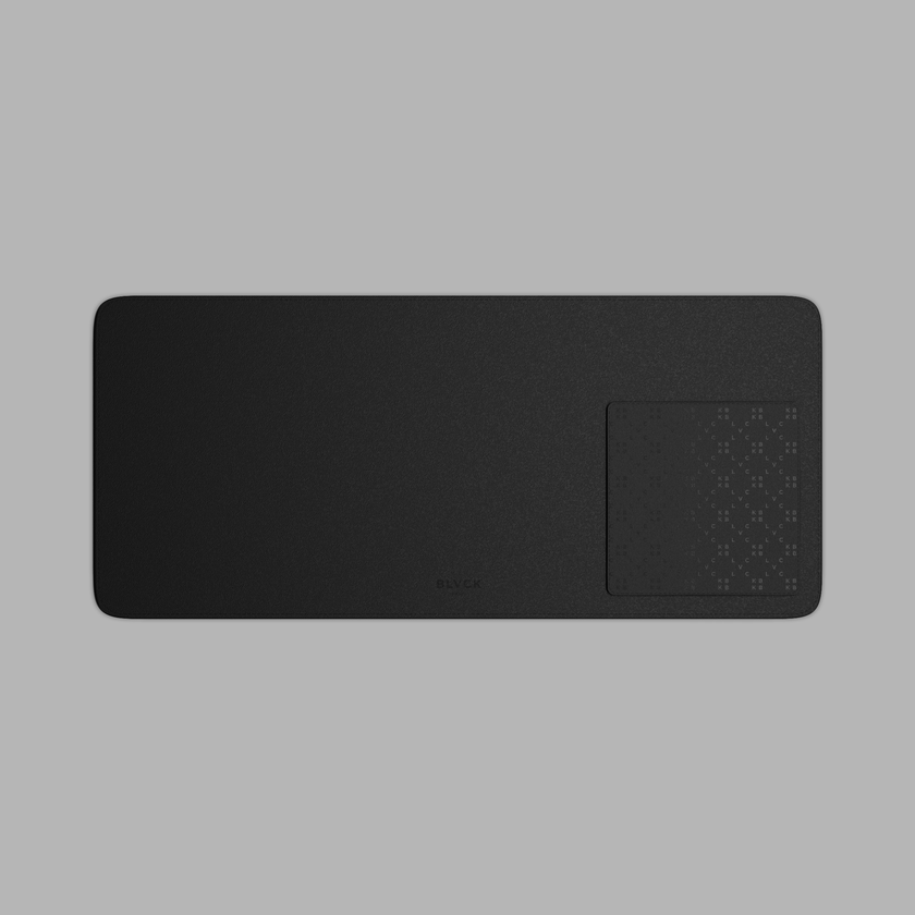 Blvck Paris | Black Desktop Set including Mouse Pad and Desk Pad